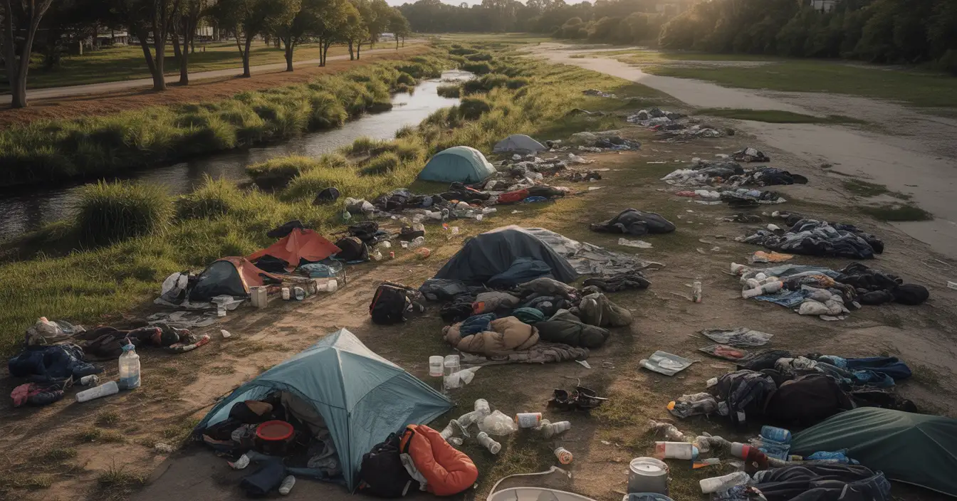 Homeless Encampment Cleanup Missouri & Illinois | MrJunk®
